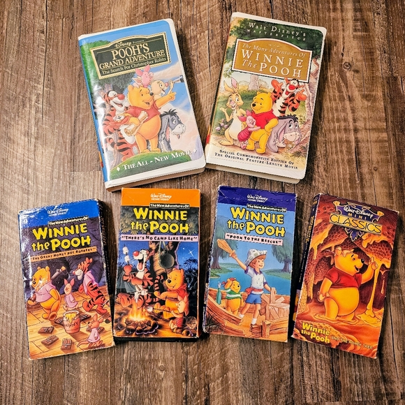Disney | Media | Walt Disney Winnie The Pooh Vhs Bundle | Poshmark